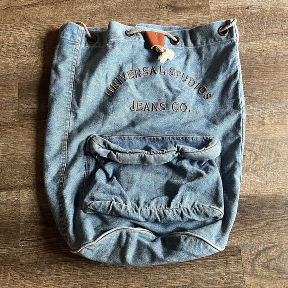 Universal Studio | Bags | Vintage Universal Studios Jeans Co Backpack ...